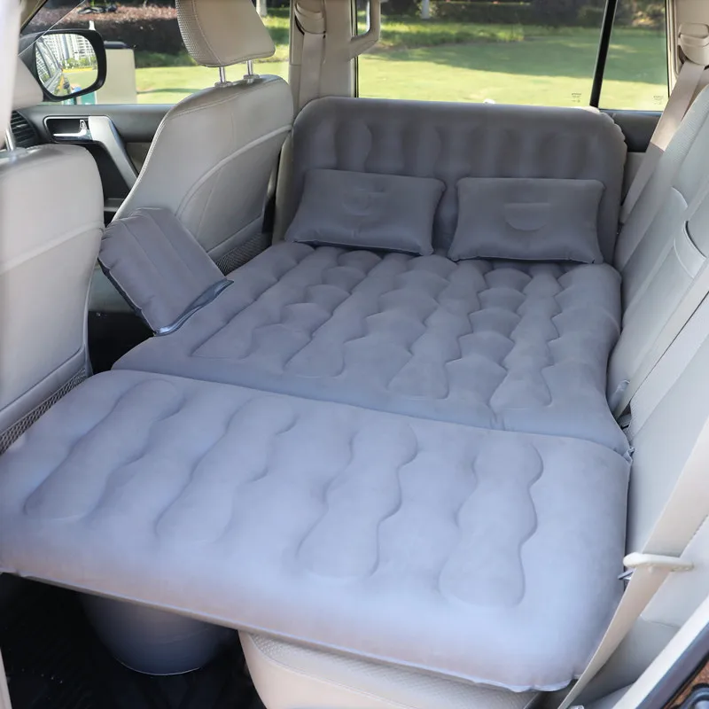 Upgraded Car Foldable Bed & Inflatable Mattress: Portable Backseat ...