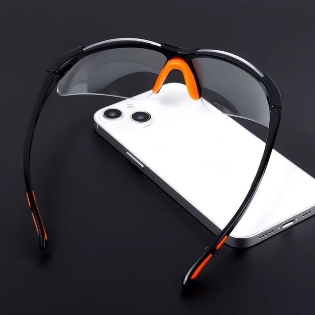 Clear Eye Sand Prevention Windproof Safety Riding Goggles Vented ...