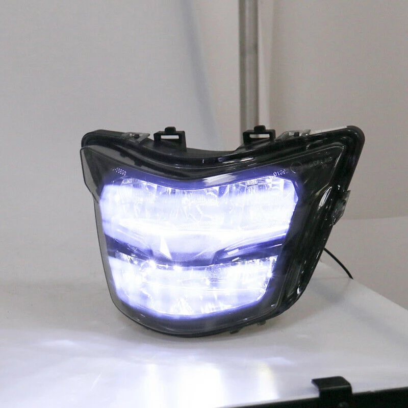 For Yamaha LC150 Y15ZR Y15 Motorcycle LED Headlight 12V Front High Low ...