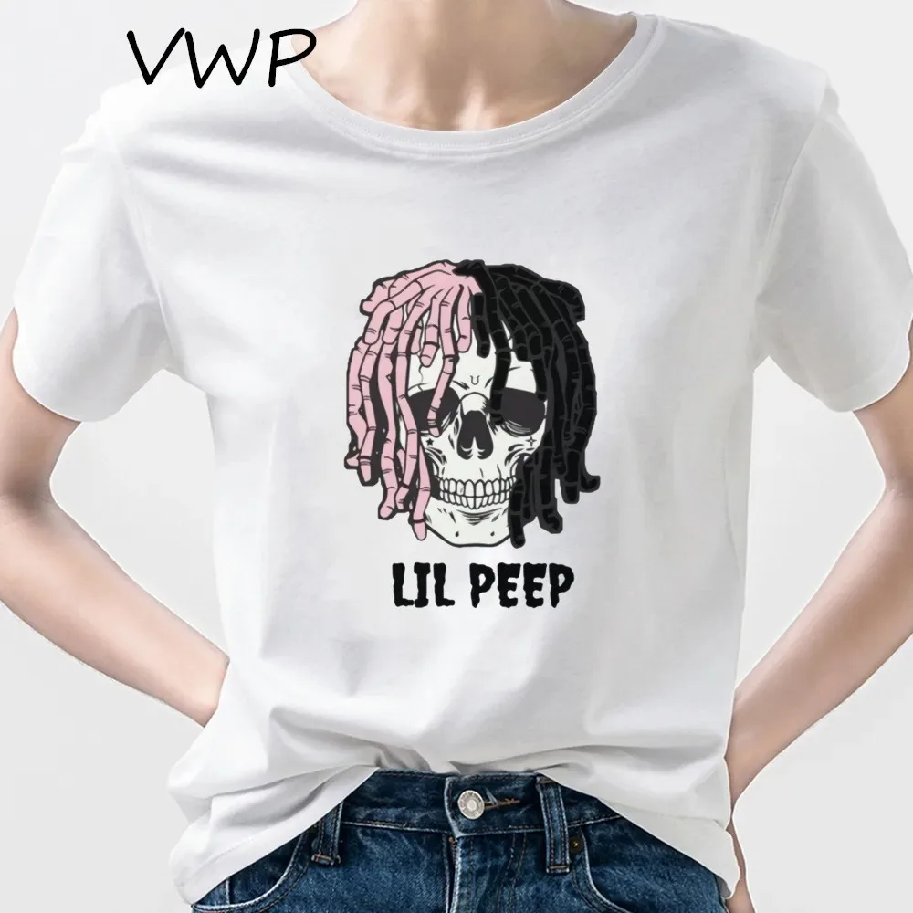 Gothic-Hip-Hop-Women-s-Top-Lil-Peep-T-Shirt-Street-Fashion-Women-s-T ...