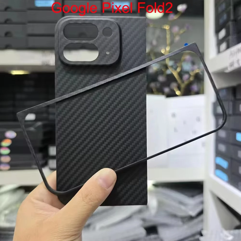 1500D-For-Google-Pixel-9-Pro-Fold-Luxury-Real-Aramid-Carbon-Fiber-Phone ...