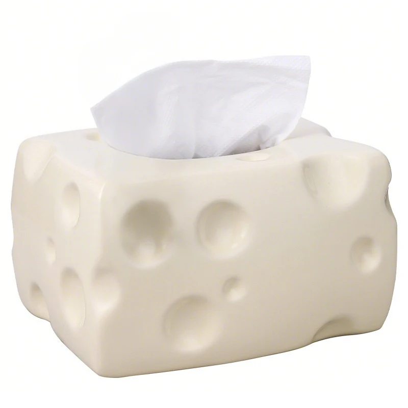 Tissue Box Tissue Holder Creative Cheese Tissue Box Holder Simple ...
