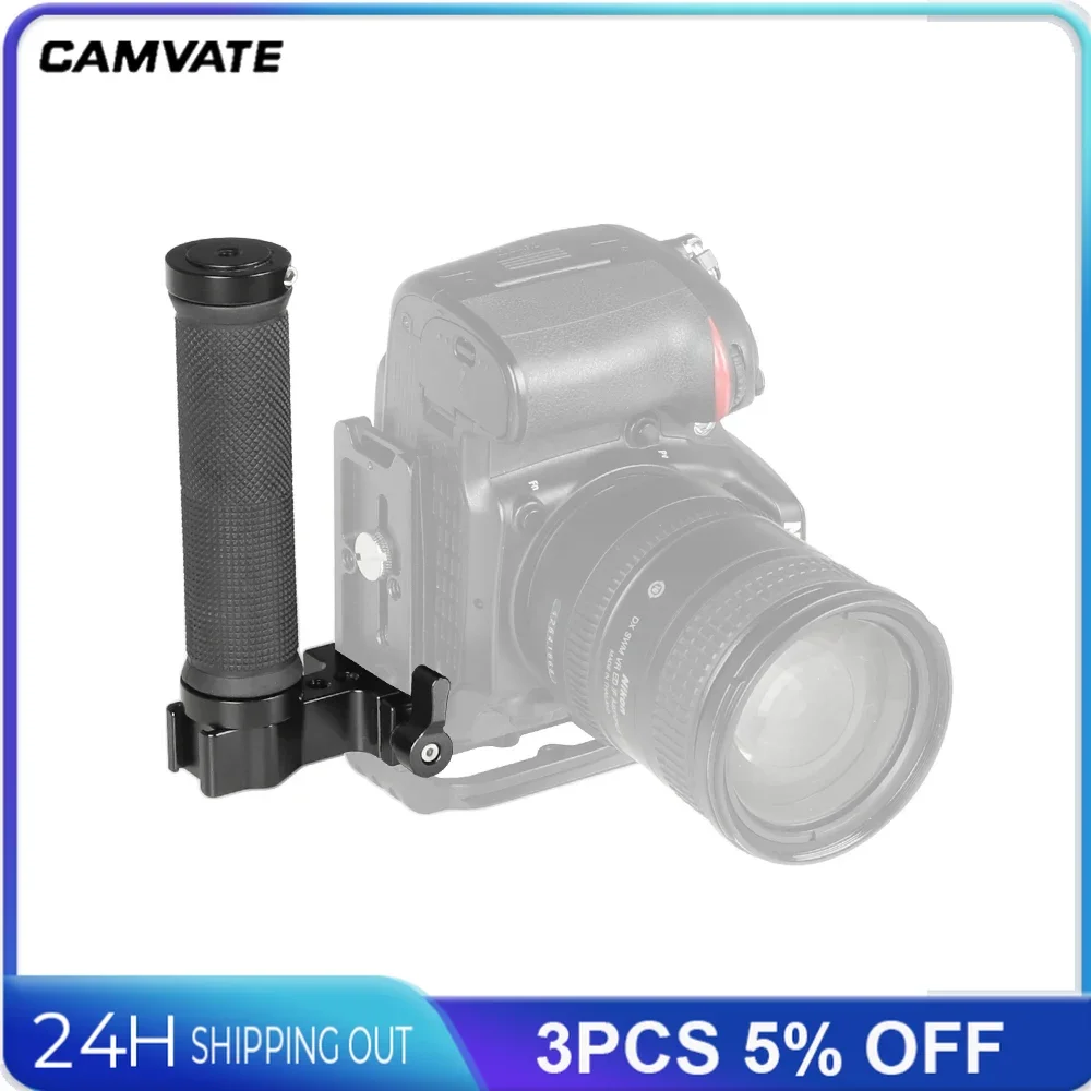 CAMVATE Rubber Camera Handle Grip With ARCA-Swiss Clamp Connector ...