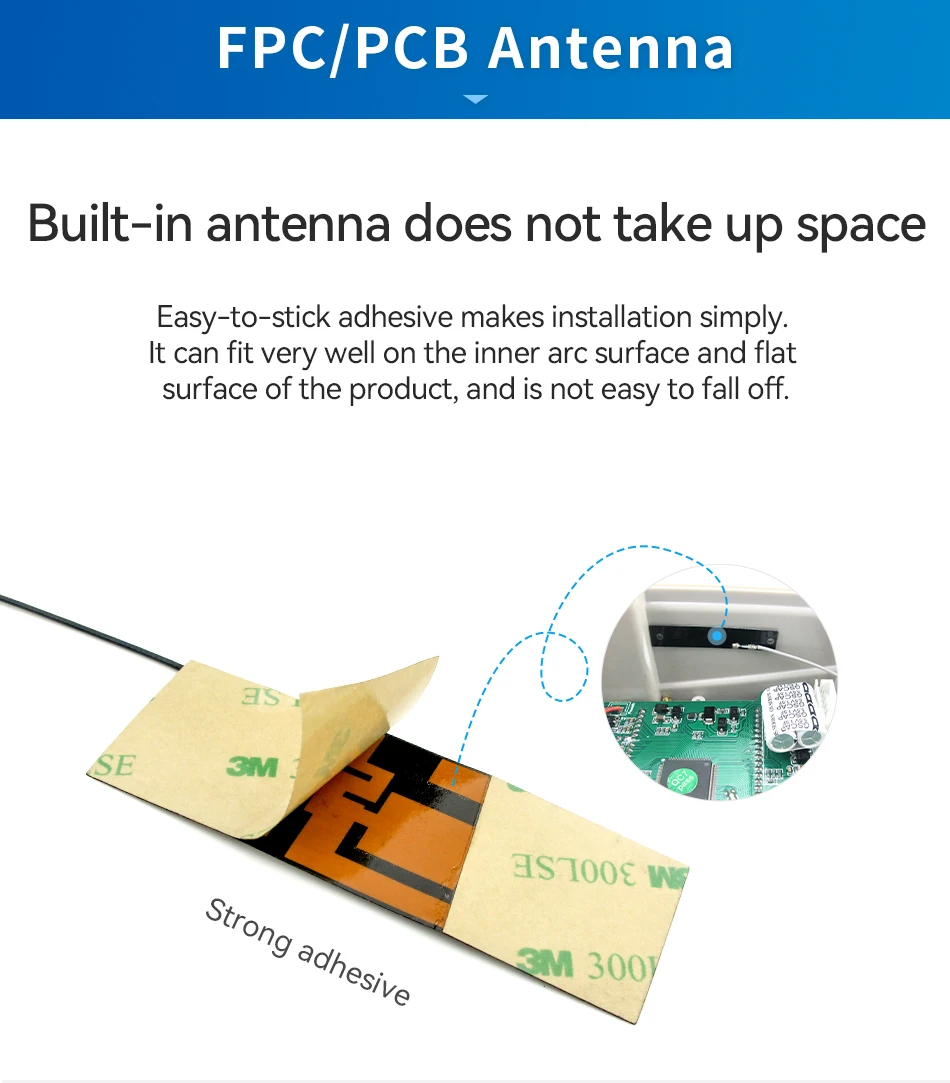 TX915-PCB-D42-Antenne FPC PCB Anteana série XHCIOT, antenne extérieure ...