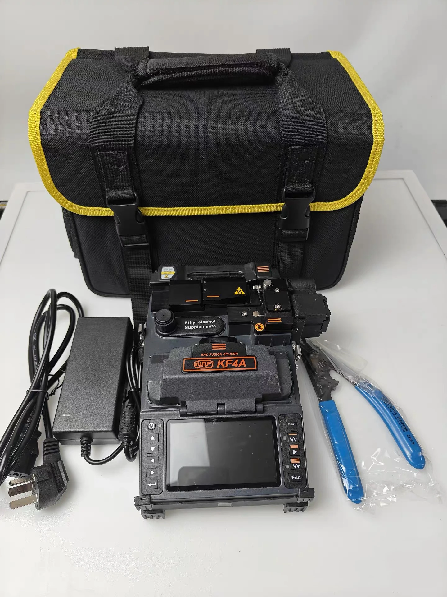 USED-Ilsintech-KF4A-Fiber-Optic-Fusion-Splicer-automatic-stripping ...
