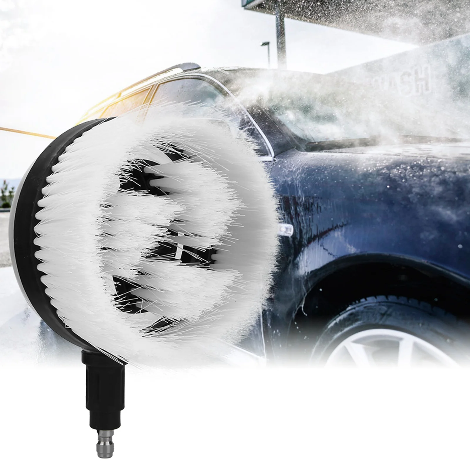 Car Rotation Brush Rotary Wash Brush Rotary Wash Brush 360-Degrees Fan ...