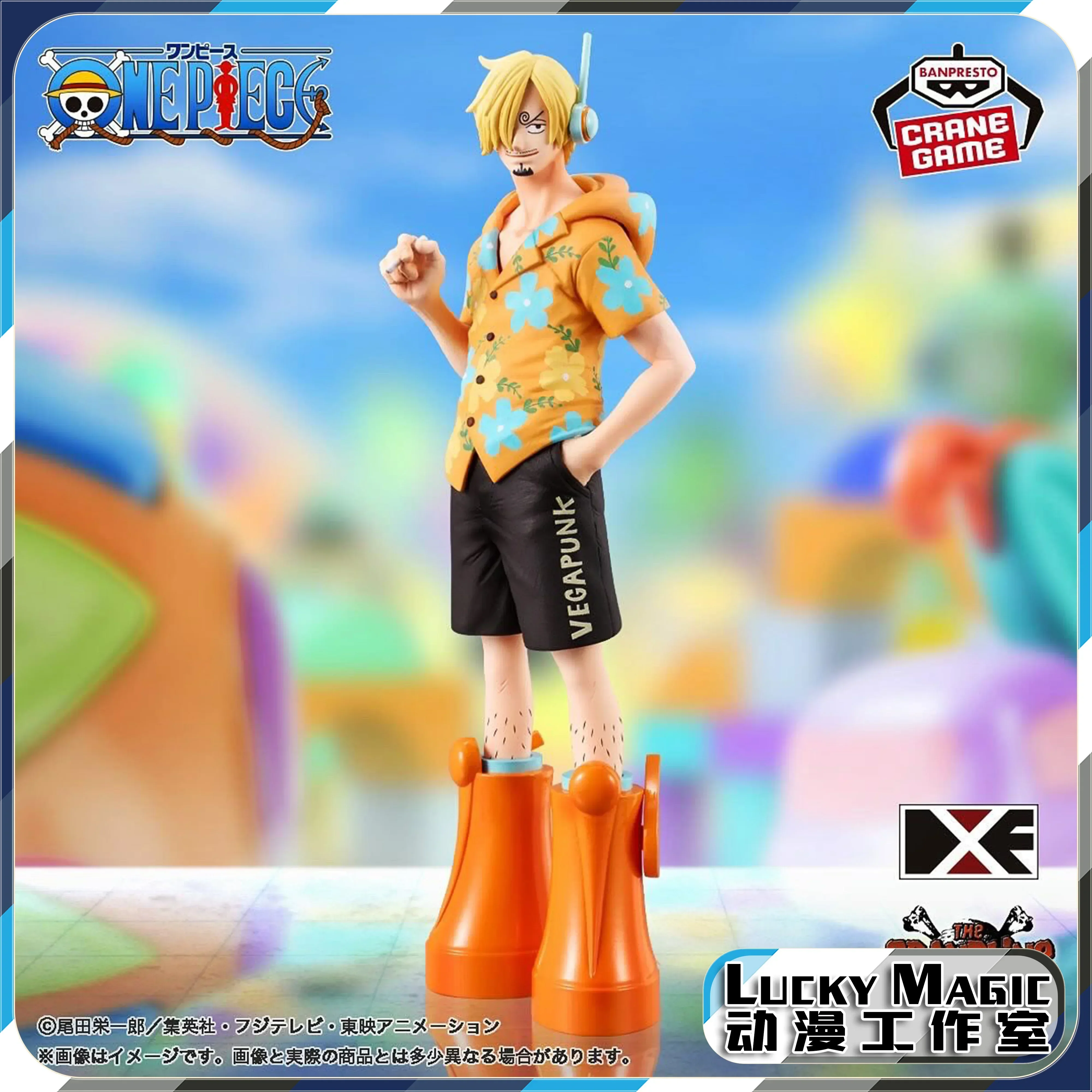 Figura original de One Piece Roronoa Zoro Luffy Sanji Dxf de la serie ...