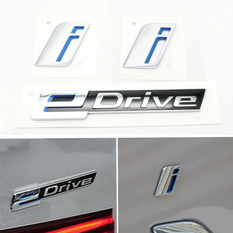 eDrive-i-Lettering-Sticker-Fender-Rear-Badge-Logo-Emblem-For-7-X1-X3-X6 ...