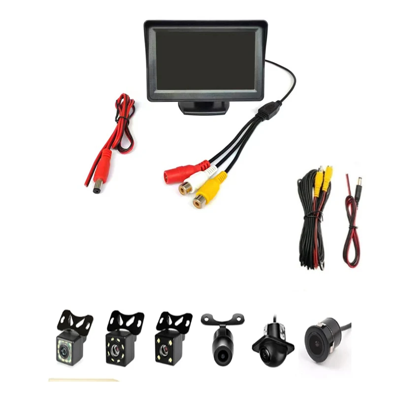 Car-Video-Players-Rear-View-Camera-TFT-LCD-Screen-Reversing-Camera-Car ...