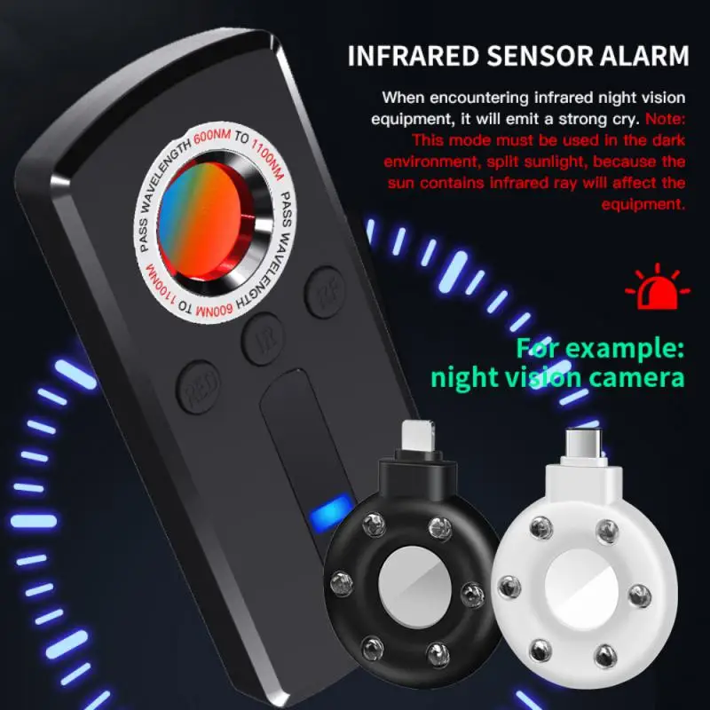 RYRA-Hidden-Camera-Detector-Pinhole-Infrared-Anti-Peeping-Lens ...