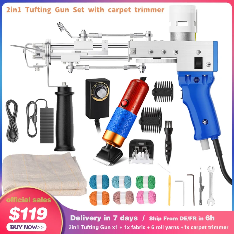 Pistolet-Tufting-Gun-Set-2in1-Electric-Tufting-Gun-7-21mm-Tufting ...
