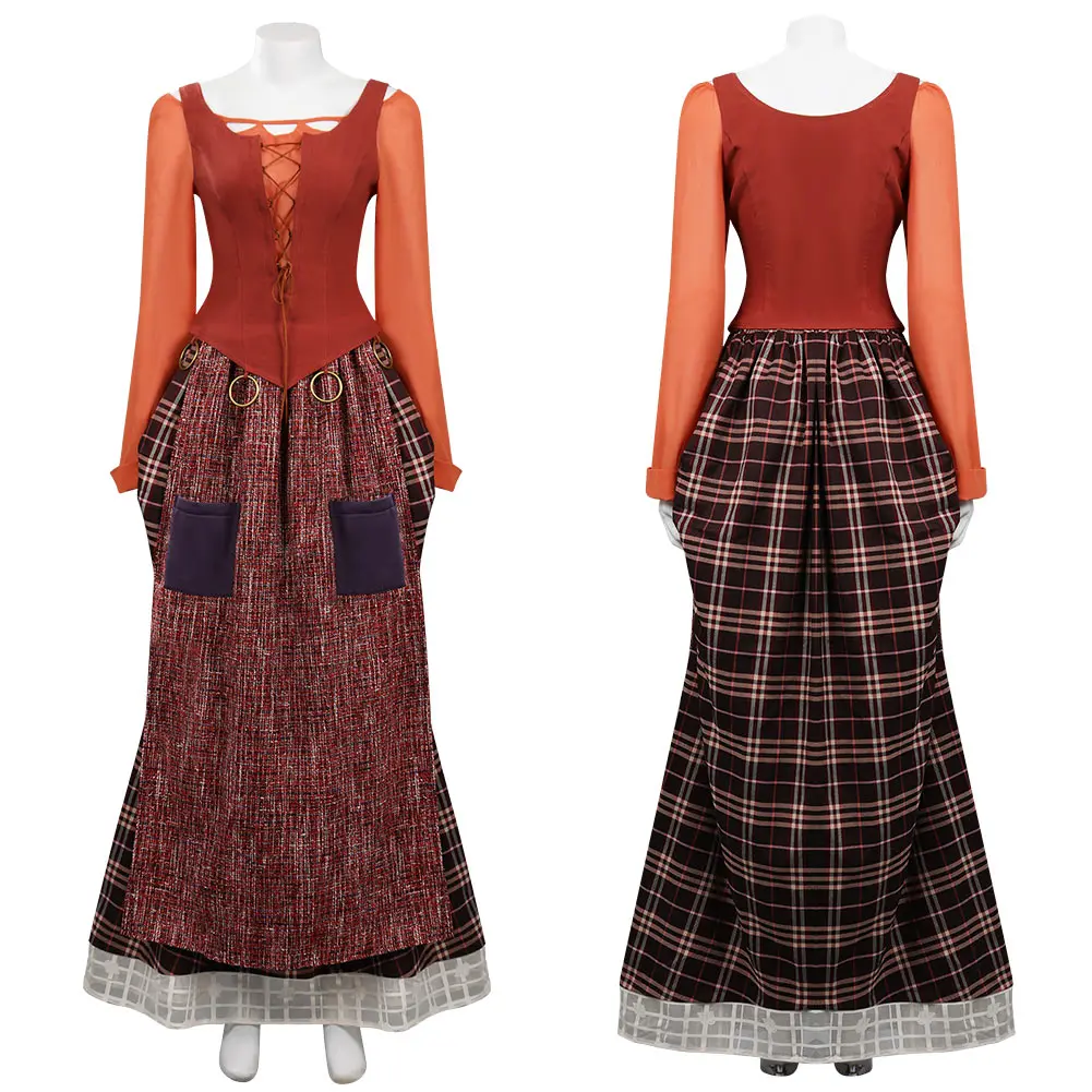 Film Hocus Pocus 2 Mary Sanderson Cosplay Costume - AllCosplay.com