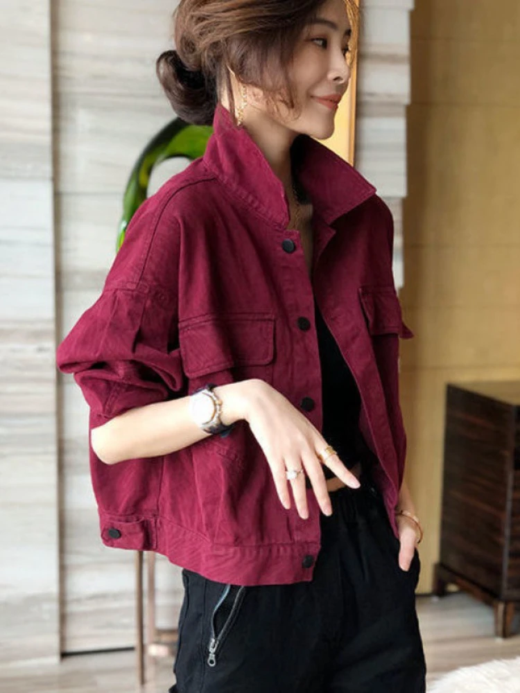 Jackets for Women Spring Autumn 2023 New Women's Fashion Versatile Jean ...