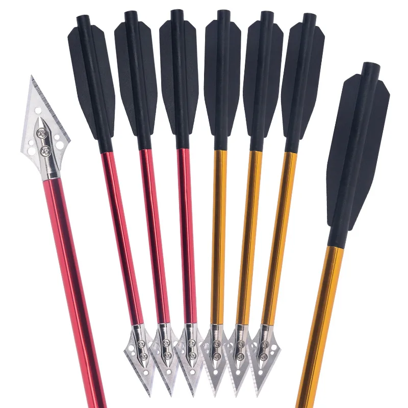 16 In Aluminum Crossbow Bolts 24-Pack Pistol Crossbow Bolts – 6.5 ...