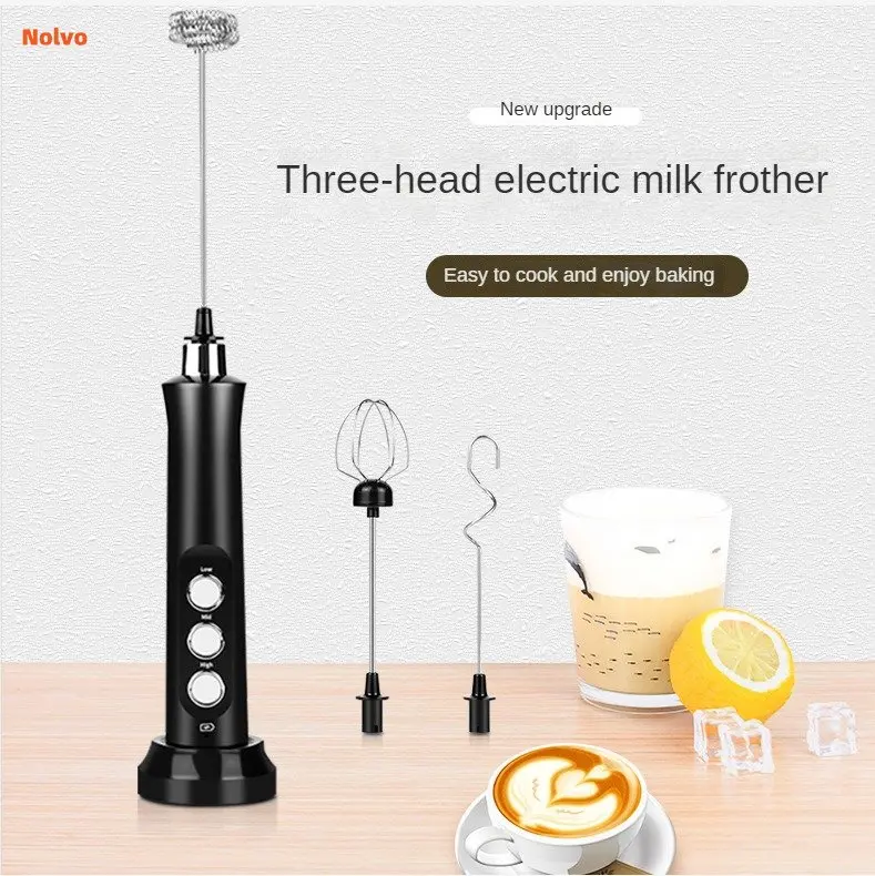 Espumador-de-leche-el-ctrico-de-1200mAh-vaporizador-de-leche-port-til ...