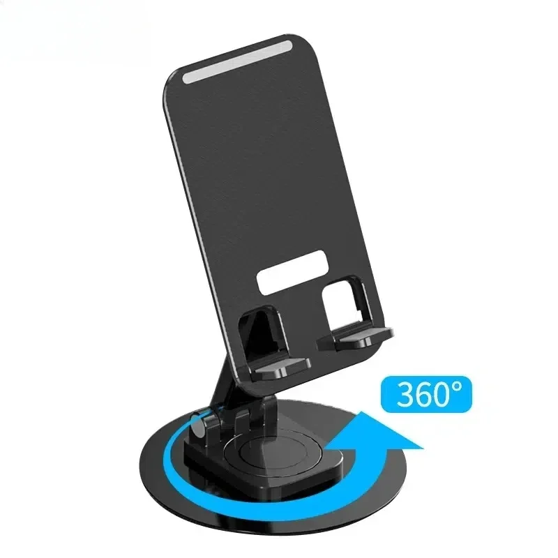 Fashionable-Metal-Base-Phone-Stand-Holder-360-Rotatable-Phone-Bracket ...