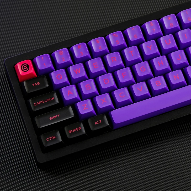 PBT Double Shot GMK Ghost Keycap QXA Profile Keycap 160 Keys ISO Enter ...