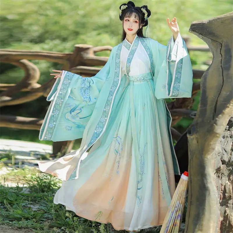 Female Modern Angcoco Unisex Ancient Chinese Traditional Hanfu Tang ...