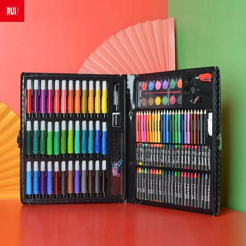 150Pcs Kids Art Set Children Drawing Set Painting Drawing Artist Color ...