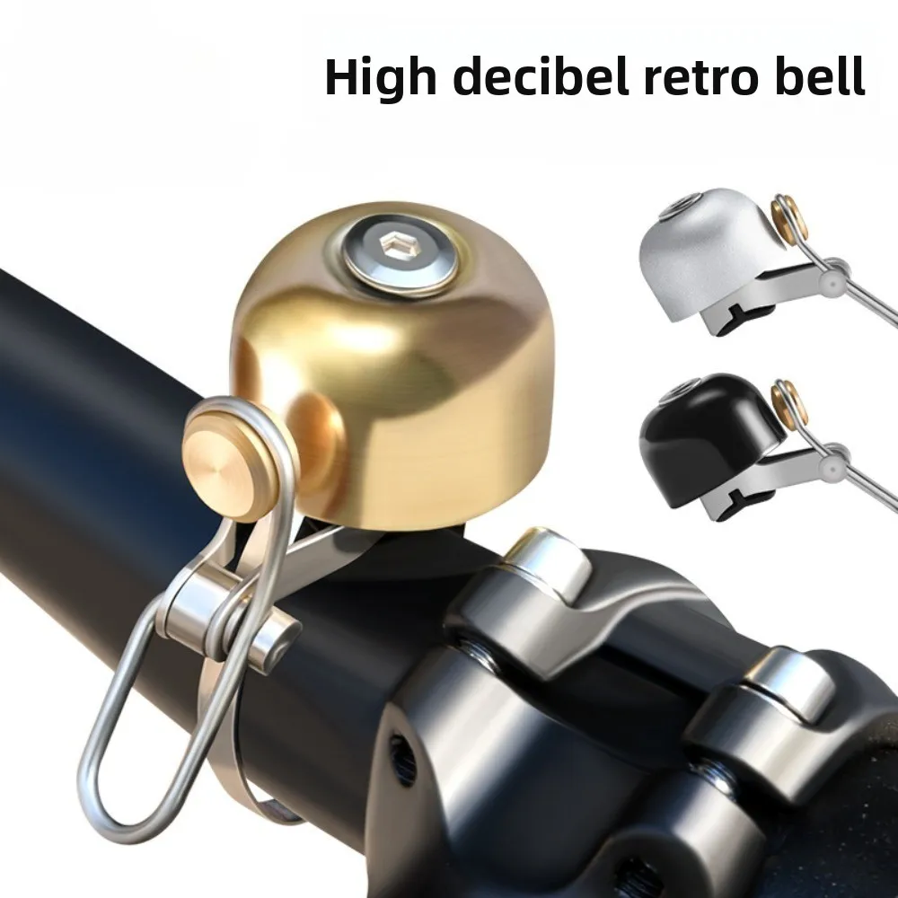 Bicycle bell, stainless steel, super loud, universal horn, mountain ...