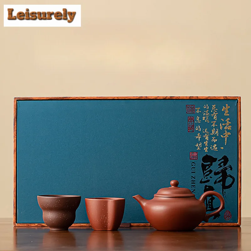 Antique-Raw-Ore-Purple-Clay-Tea-Set-Complete-Set-Zen-Tea-Set-Kit-Tea ...