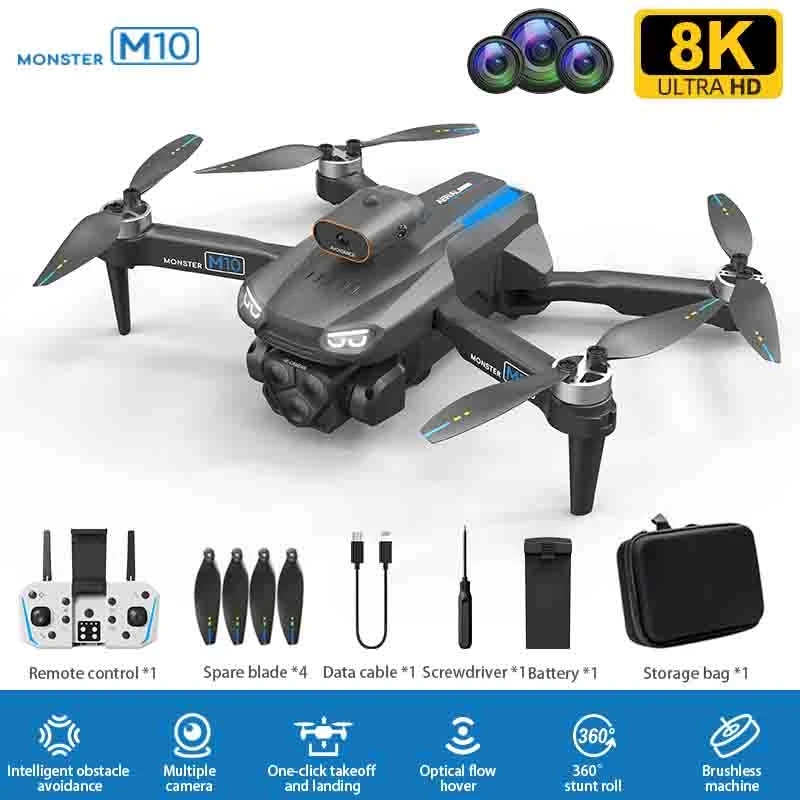 M10-Mini-Drone-4k-Professional-HD-Camera-RC-Quadcopter-Drone-10-Km ...