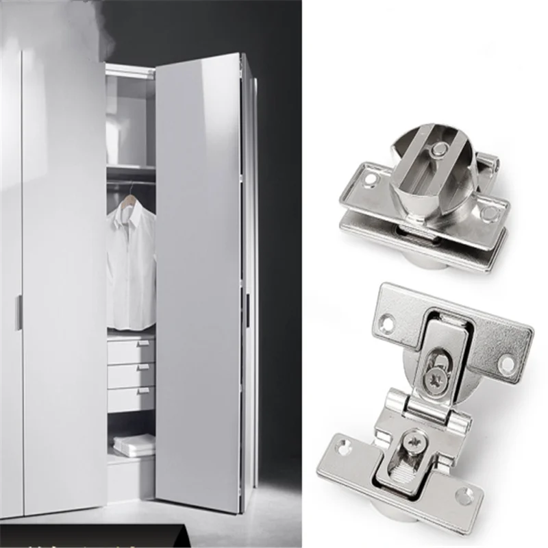 Wardrobe Folding doors for closet cabinets Swing door Hinge Concealed ...