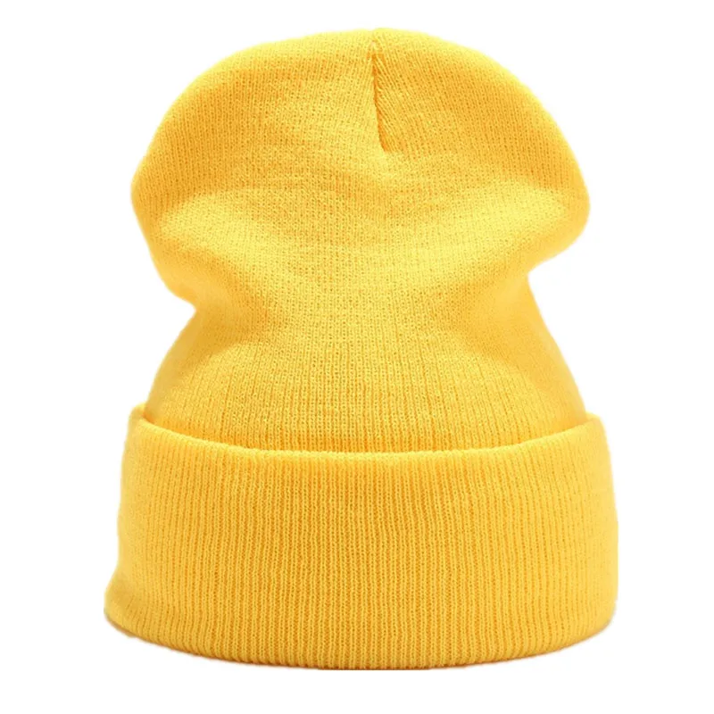 Gorros-fluorescentes-de-punto-para-mujer-gorros-de-invierno-gorros-c ...