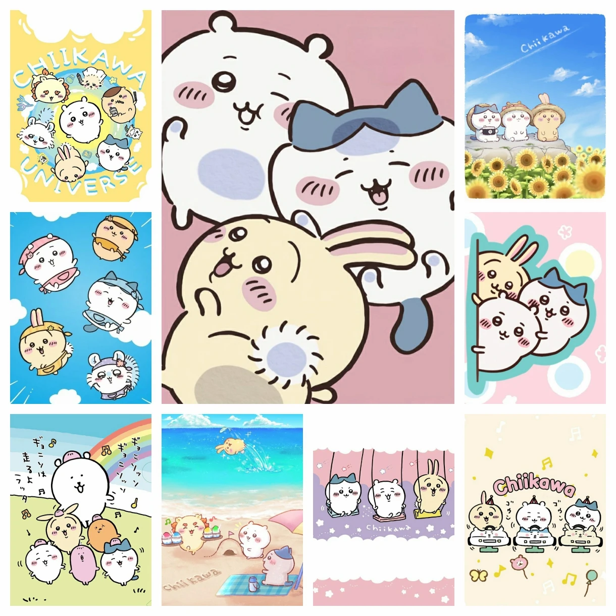 Cute-Chiikawa-DIY-Diamond-Painting-Mosaic-Japanese-Cartoon-Anime-Art ...