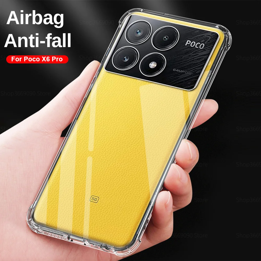 Little-Poko-X6-Pro-6Pro-X-6-x6Pro-case-clear-shockproof-soft-silicone ...