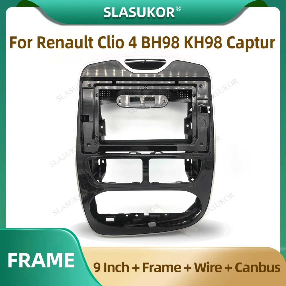 10 Inch Car Radio Fascia For Renault Clio 4 BH98 KH98 2012-2016 Car ...