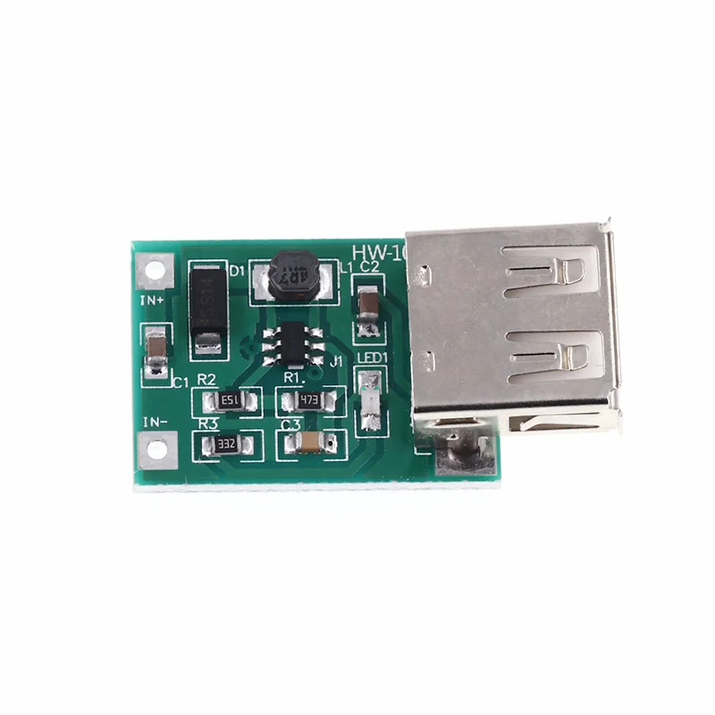 1 pces 0.9v ~ 5v a 5v 600ma carregador de saída usb step up power ...