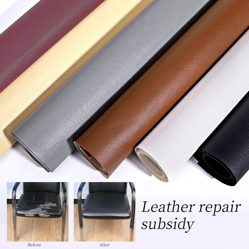 50x137cm Leather Repair Tape Waterproof Wear-Resisting PU Leather ...