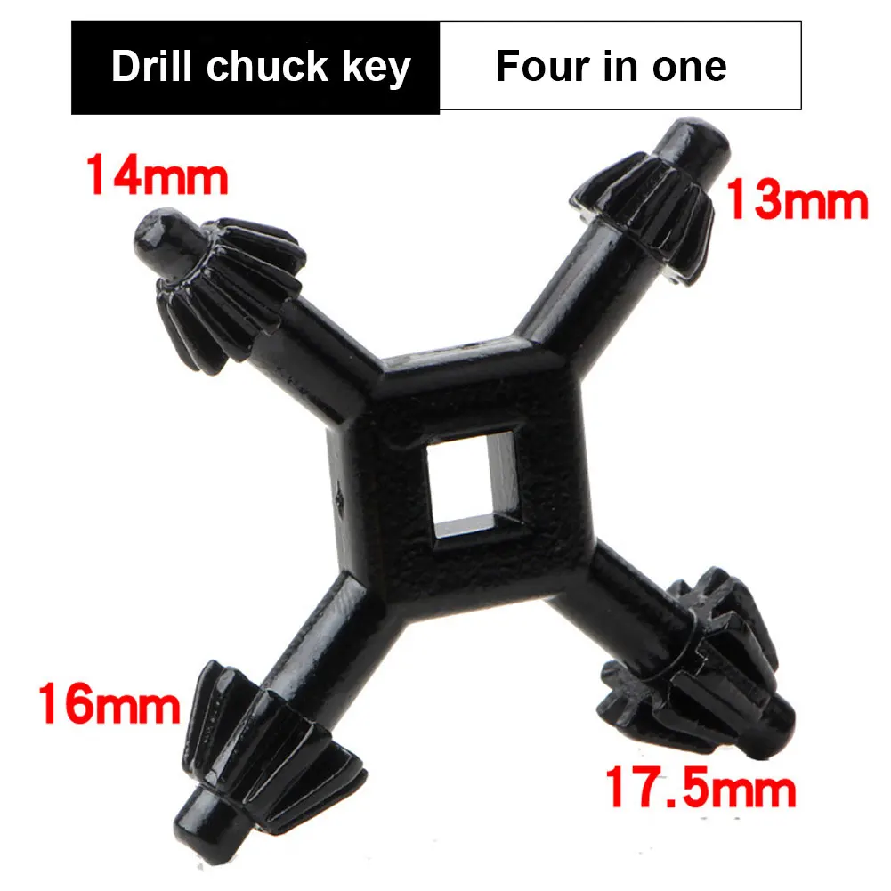 4-In-1-Drills-Chuck-Key-Multi-function-Electric-Drill-Chuck-Wrench-Key ...