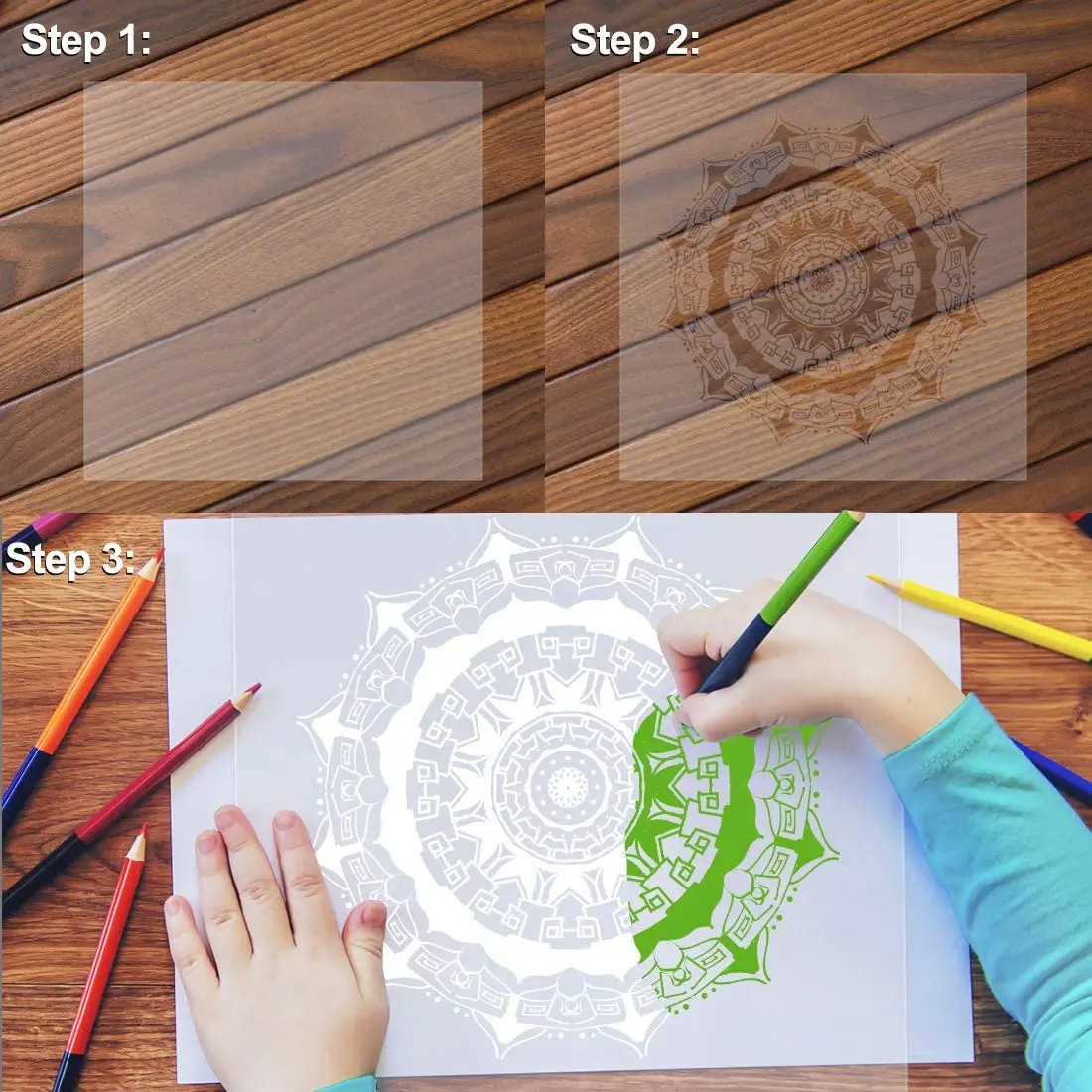 20Pcs-Clear-Mylar-Stencil-Sheets-12-inch-Blank-Stencil-Material-Sheets ...