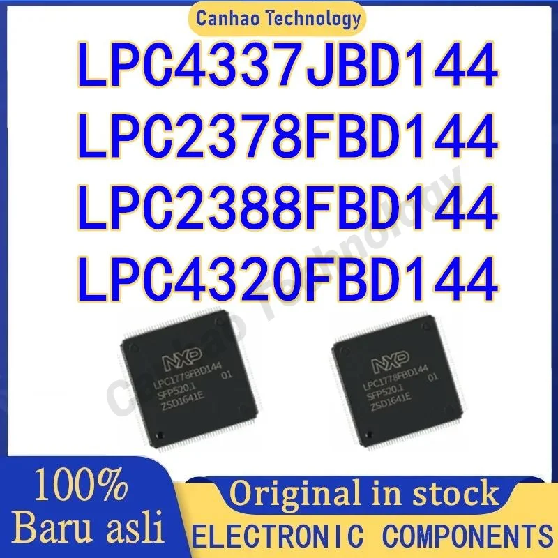 LPC2378FBD144-LPC2388FBD144-LPC4320FBD144-LPC4337JBD144-LQFP-144-IC ...