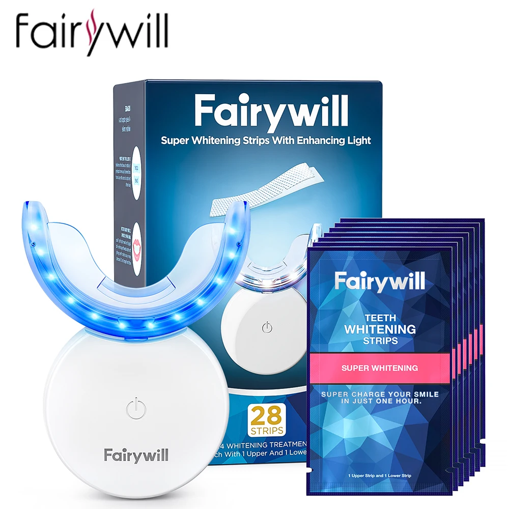 Fairywill Teeth Light Whitening Instrument Lights Oral Hygiene ...