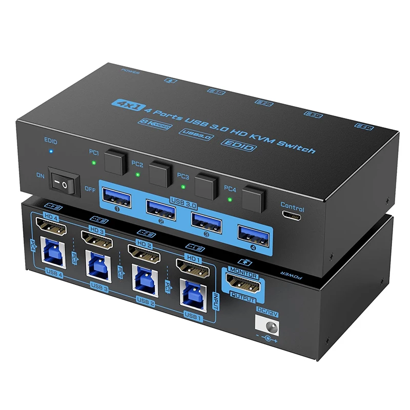 8K-USB-3-0-KVM-Switch-HDMI-4-Port-EDID-Simulation-KVM-Switch-4 ...