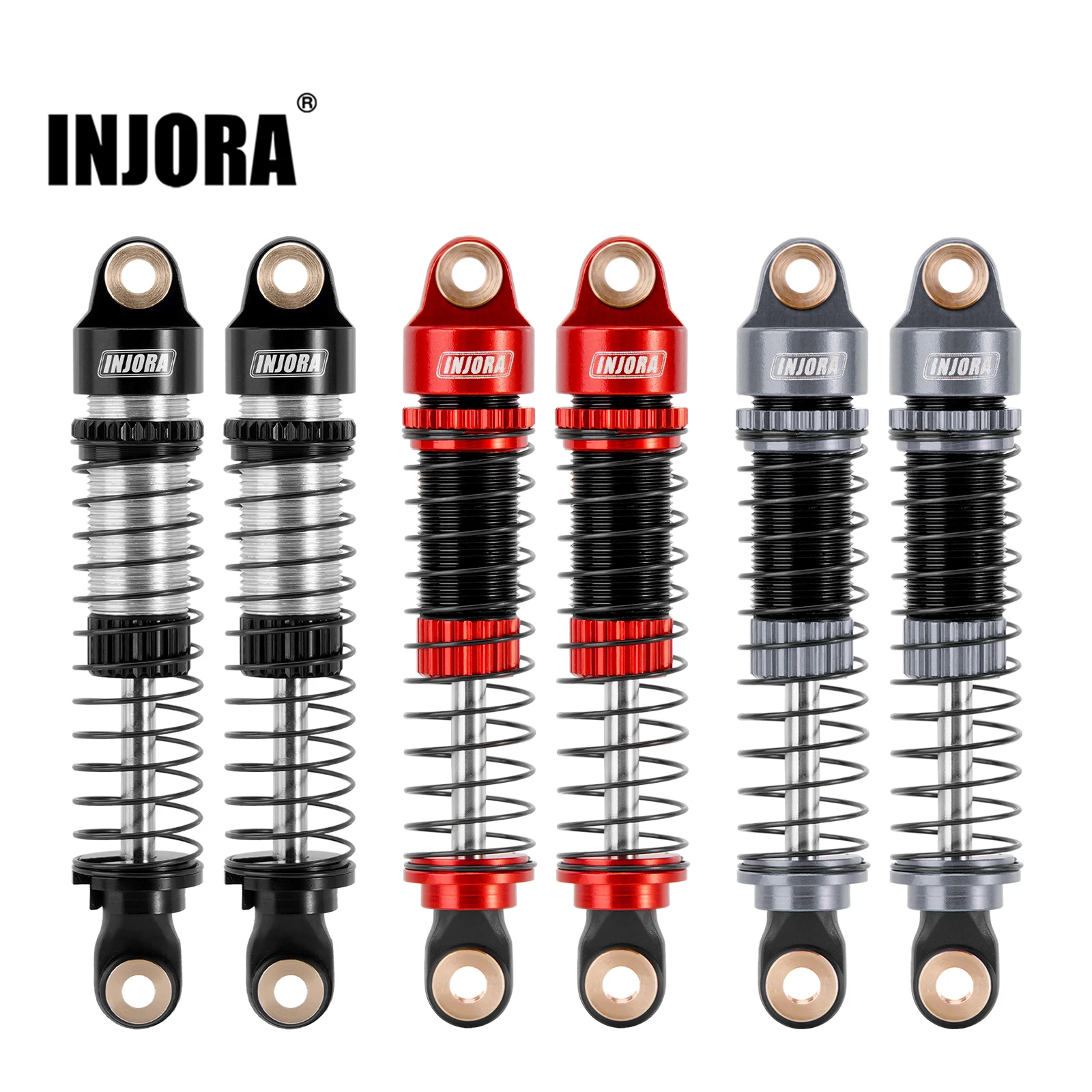 Trx4m Screw Kit 52mm Alloy Shock Absorber Oil Threaded Damper For TRX4M ...