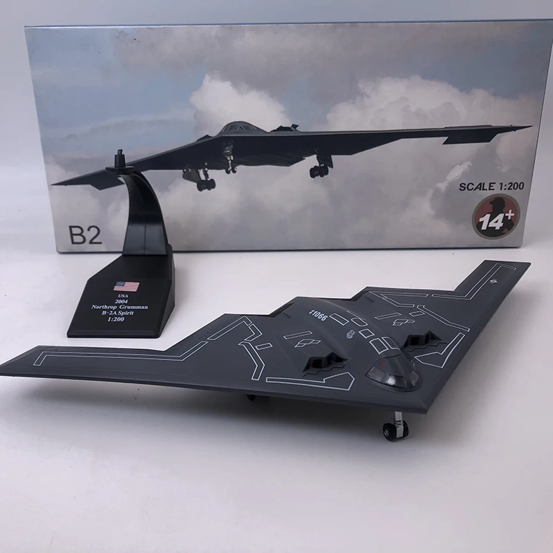 Diecast-1-200-Scale-B2-USAF-B-2A-Bomber-Aircraft-Airplane-Plane-Replica ...