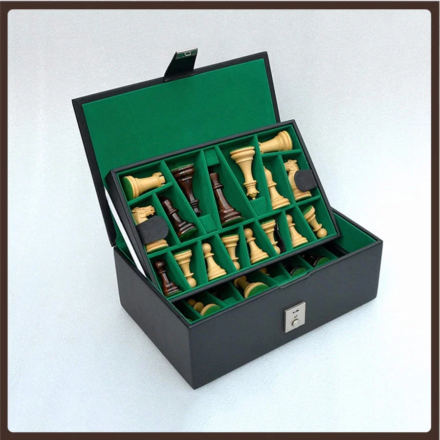 Portable-Leather-Chess-Box-Professional-Large-High-Quality-Chess-Piece ...