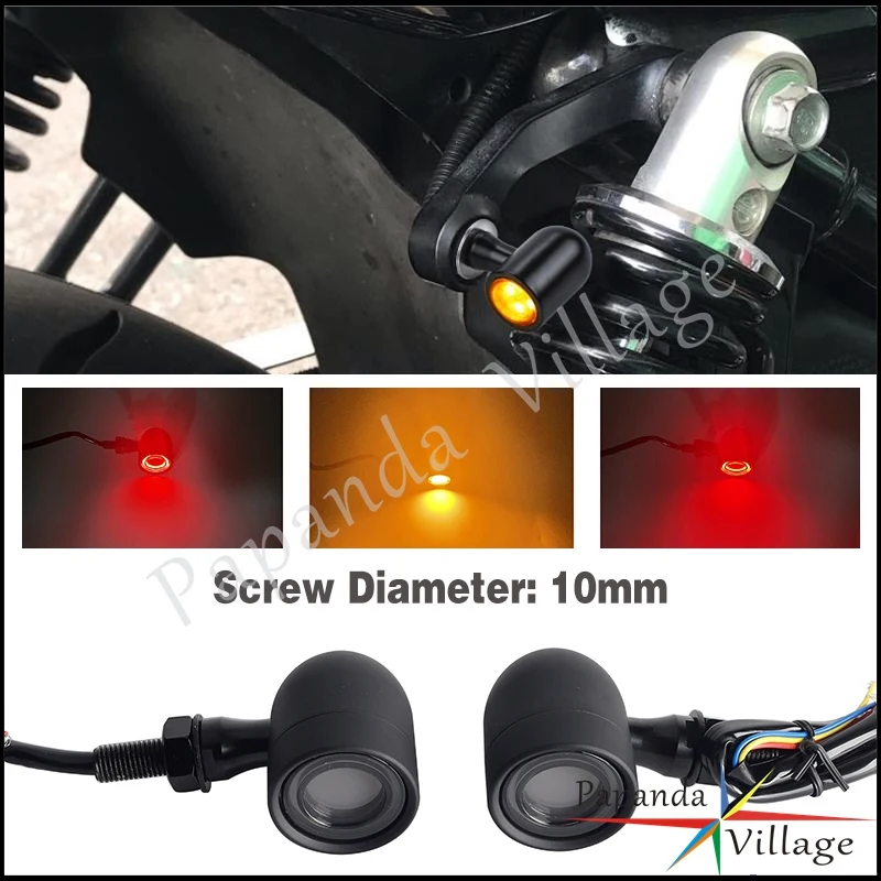Retro-Universal-10mm-Bolt-Mini-Bullet-Vintage-Turn-Signal-Indicator ...
