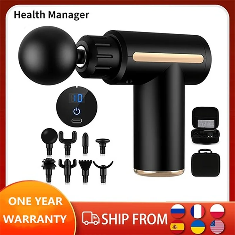 Health Manager Massage Gun Massager Muscle Relax Body Relaxation ...