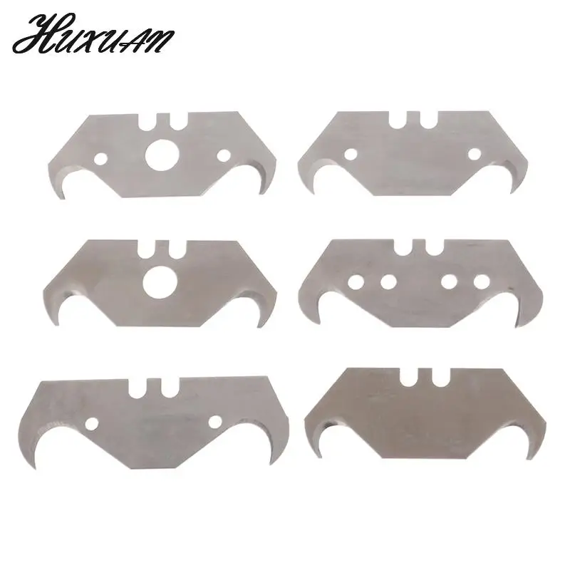 10pcs-Horn-Blade-Horn-Hook-Knife-Tool-Carpet-Wallpaper-Cutter-PVC ...