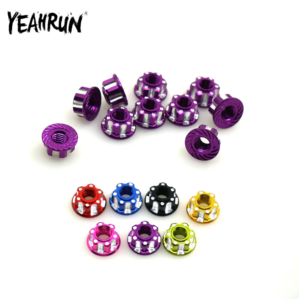 YEAHRUN-4Pcs-10Pcs-Metal-M4-Tire-Nut-Hex-Nut-4mm-Wheel-Lock-Nuts-For-1 ...