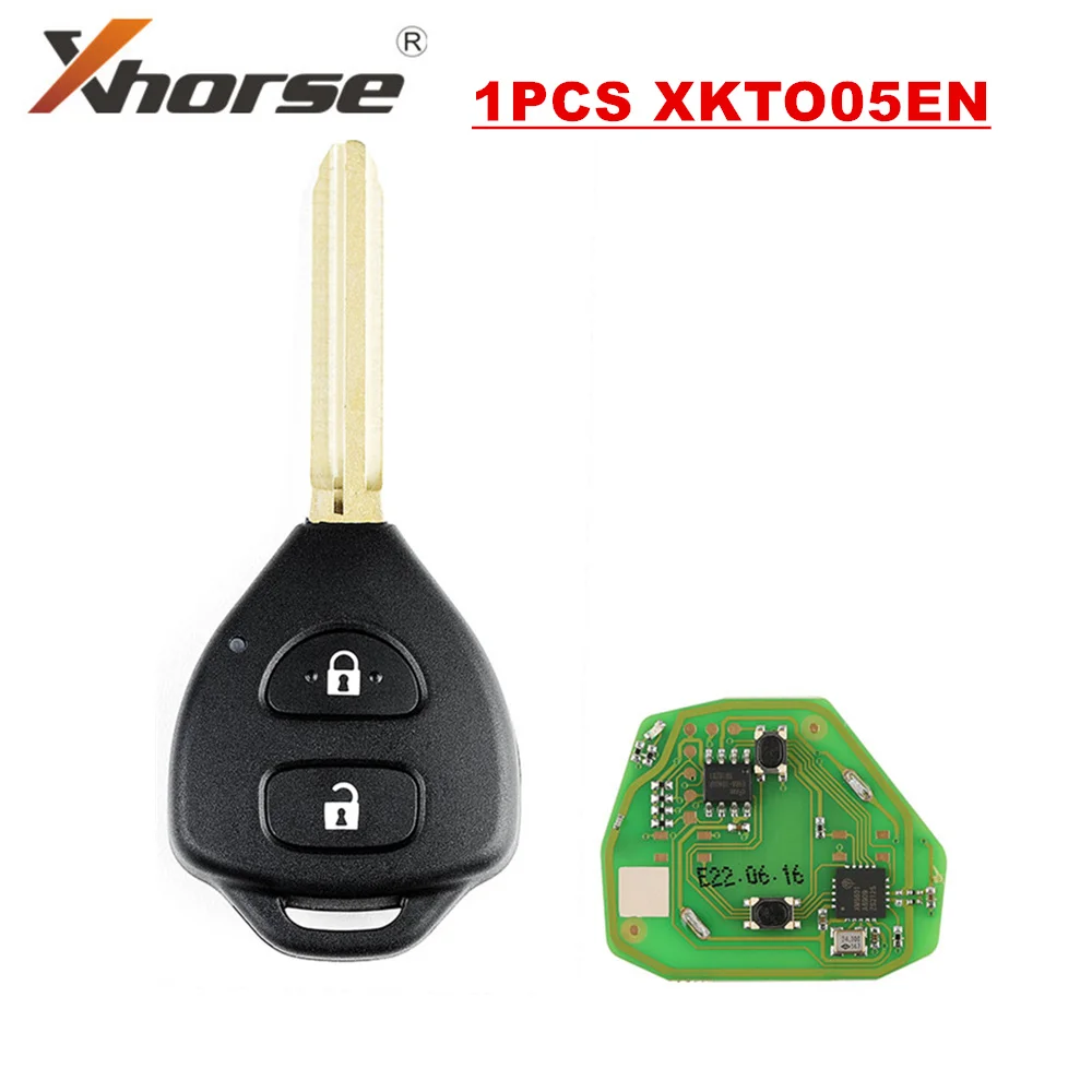 Xhorse-Wire-Universal-Remote-Key-for-Toyota-Style-Flat-2-Buttons ...