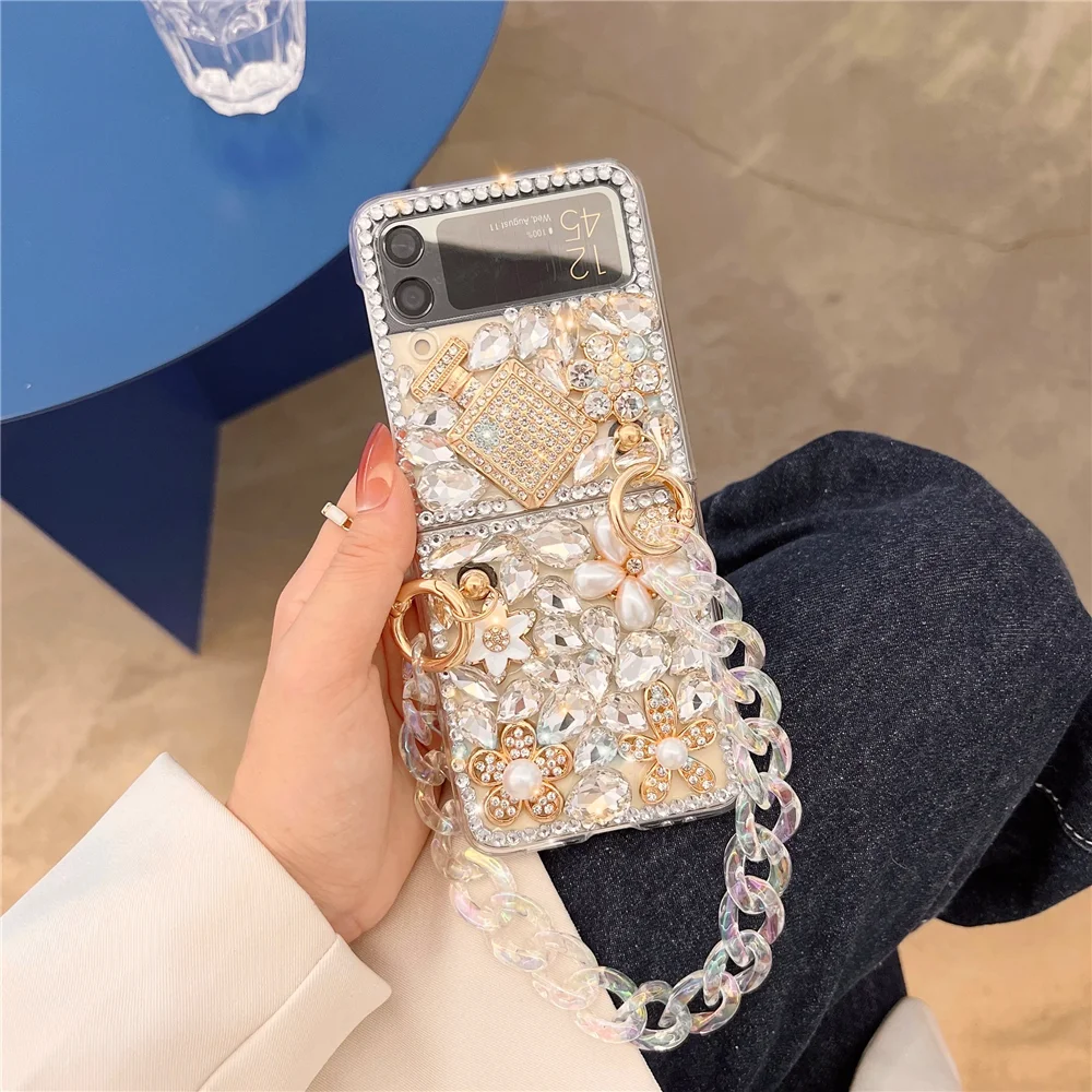 Razr-40-Crystal-Wrist-Strap-Phone-Case-For-Motorola-Razr-40-50-Ultra ...