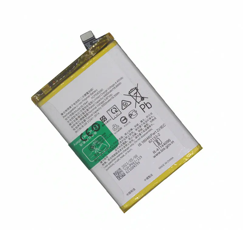 1x-New-5000mAh-19-35Wh-BLP841-Replacement-Battery-For-Realme-8-5G ...