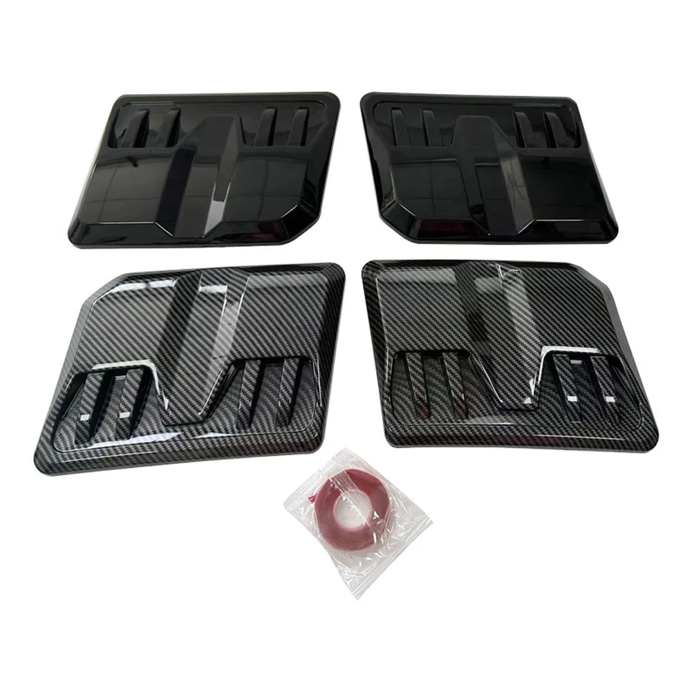 2PCS-Universal-Hood-Air-Vents-Car-Decorative-Fake-Hood-Scoop-Air-Intake ...