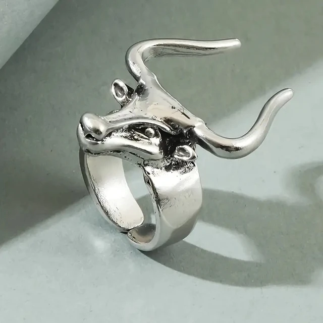 Cow Head With Ring